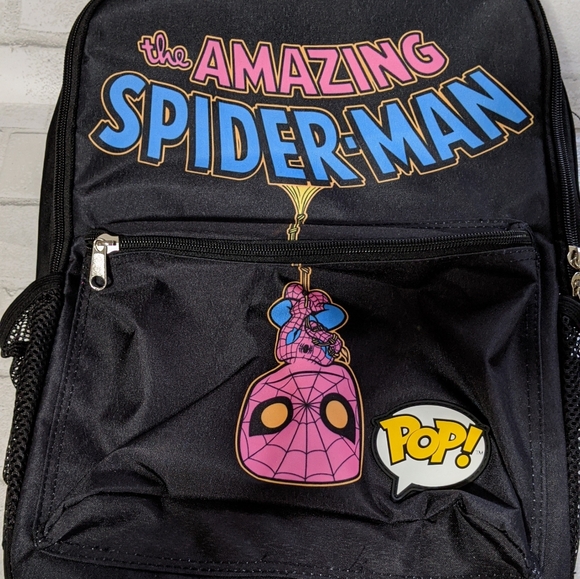 Marvel | Accessories | Marvel Backpack Nwt The Amazing Spiderman | Poshmark